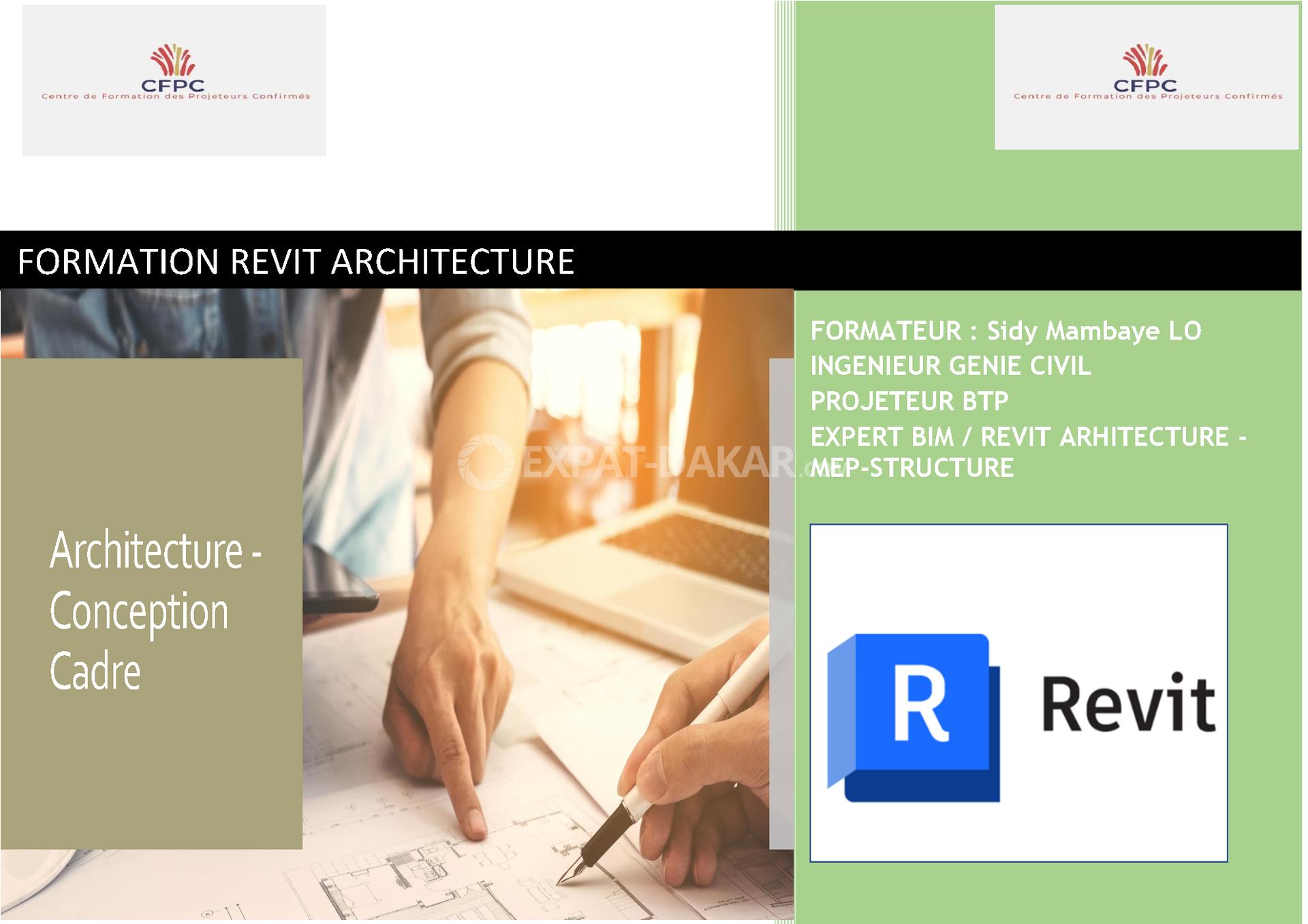 FORMATION REVIT - Dakar | Expat-Dakar