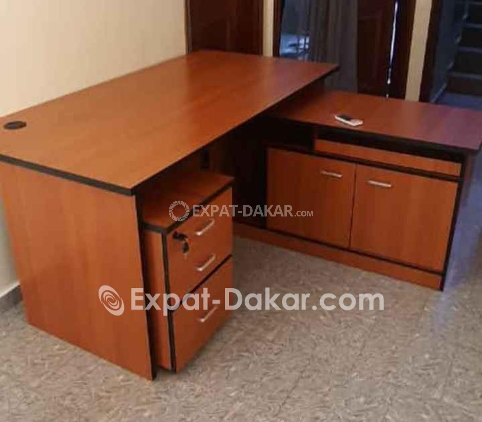 Table de bureau avec retour - Dakar | Expat-Dakar