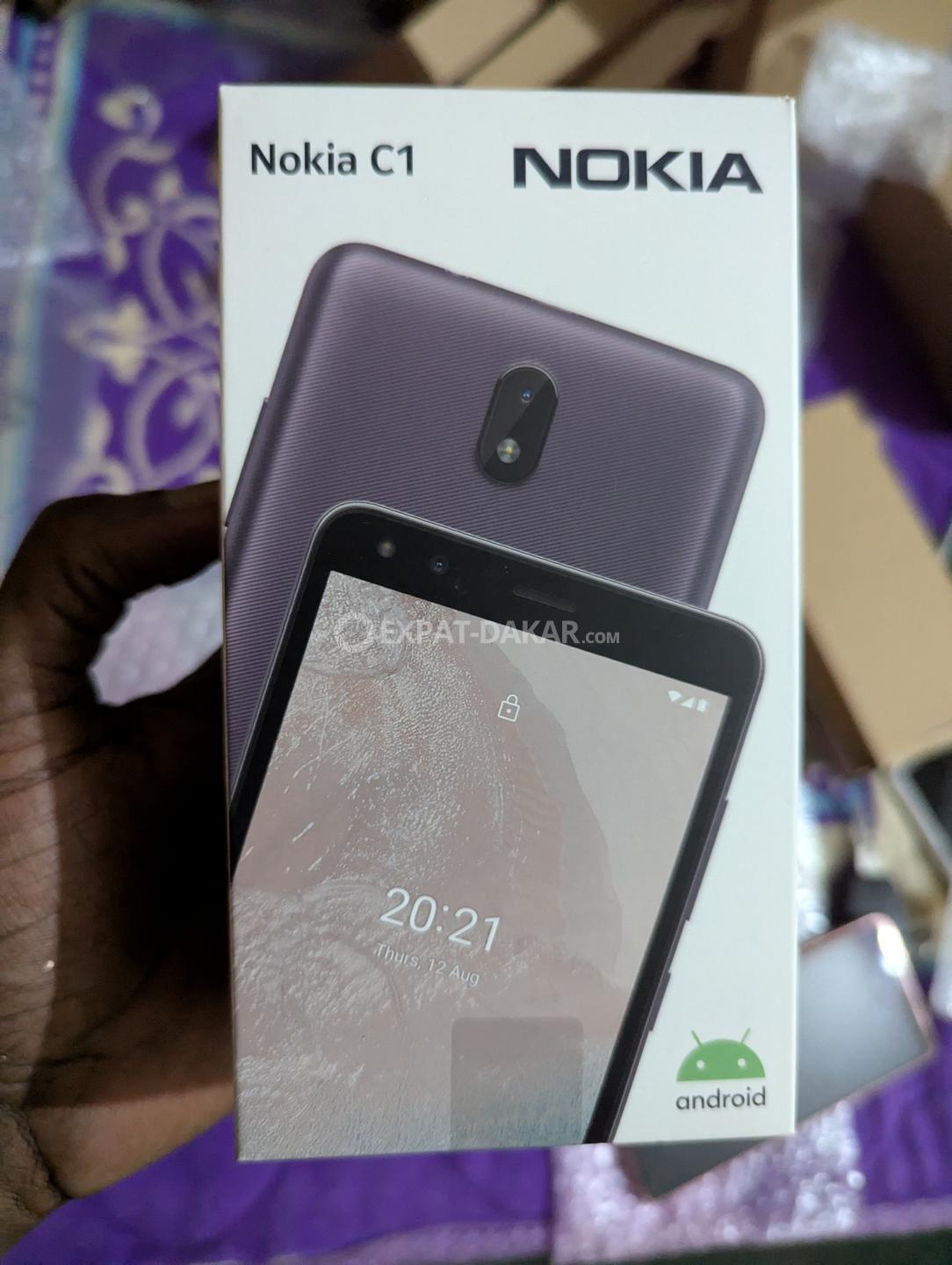 Nokia C1 deuxième édition 16go ram 1go 4g Avec pochette - Médina ...