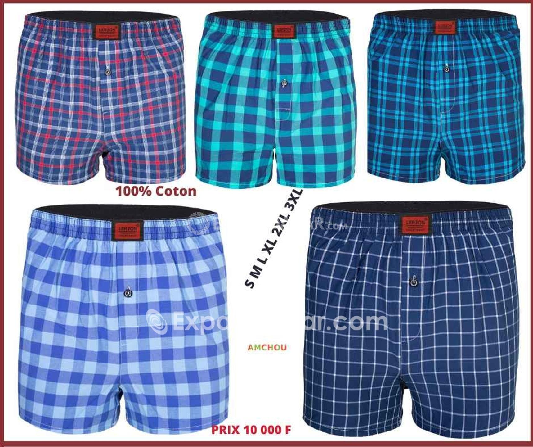 Pack de 5 caleçons - Parcelles Assainies | Expat-Dakar