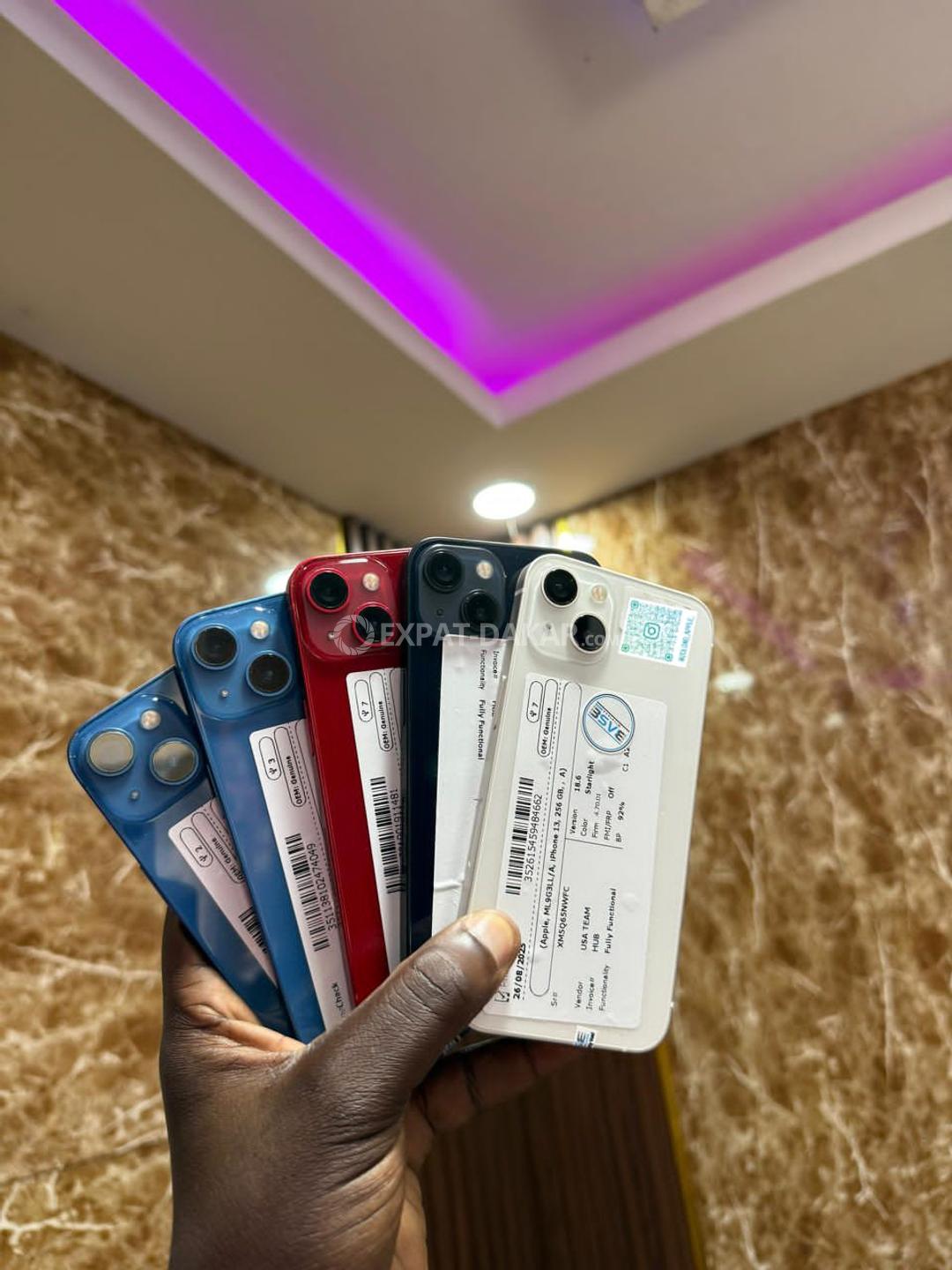 iPhone 13 simple neuf couleurs variées avec garantie Apple - Médina ...