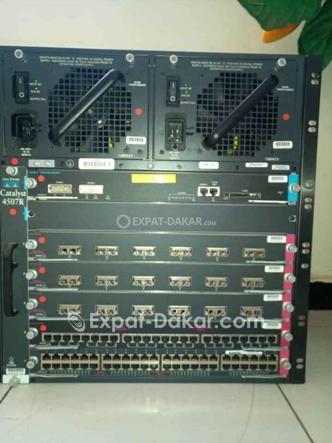 Switch Cisco Catalyst 4507R-E - Plateau | Expat-Dakar Switch Cisco Catalyst 4507R-E - Plateau | Expat-Dakar