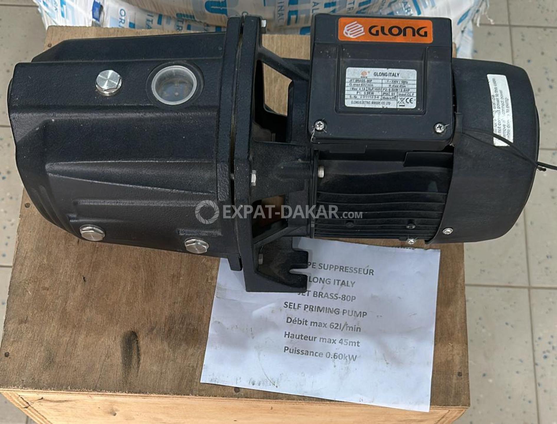 Pompe supresseur Glong ITALY JET BRASS 80P - Hann maristes | Expat-Dakar