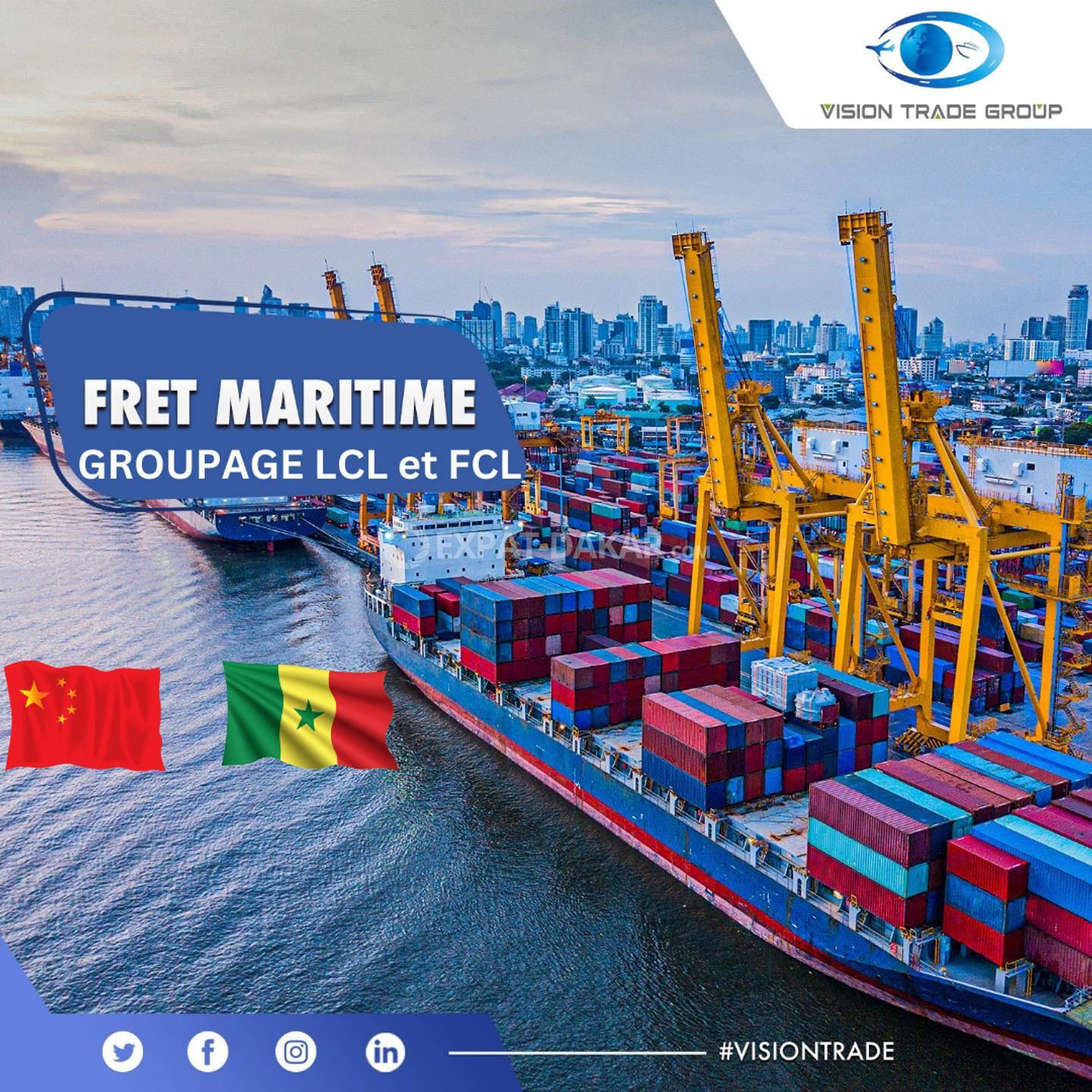 Groupage Chine – Sénégal : Transport fiable et pas cher - Liberte 6 | Expat-Dakar