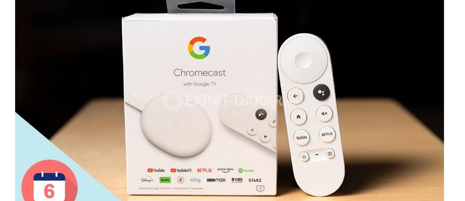 Clé IPTV Box 4K Google TV - Grand-Yoff | Expat-Dakar