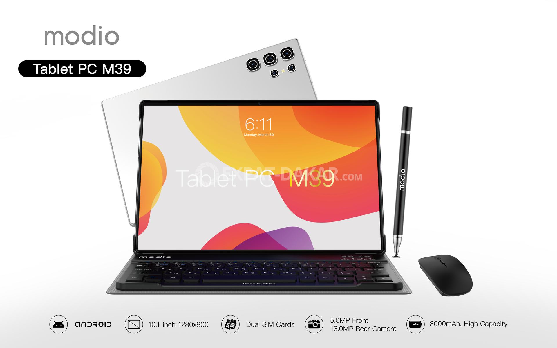 Tablette 512 go ram 12 go Modio M39 - Médina | Expat-Dakar