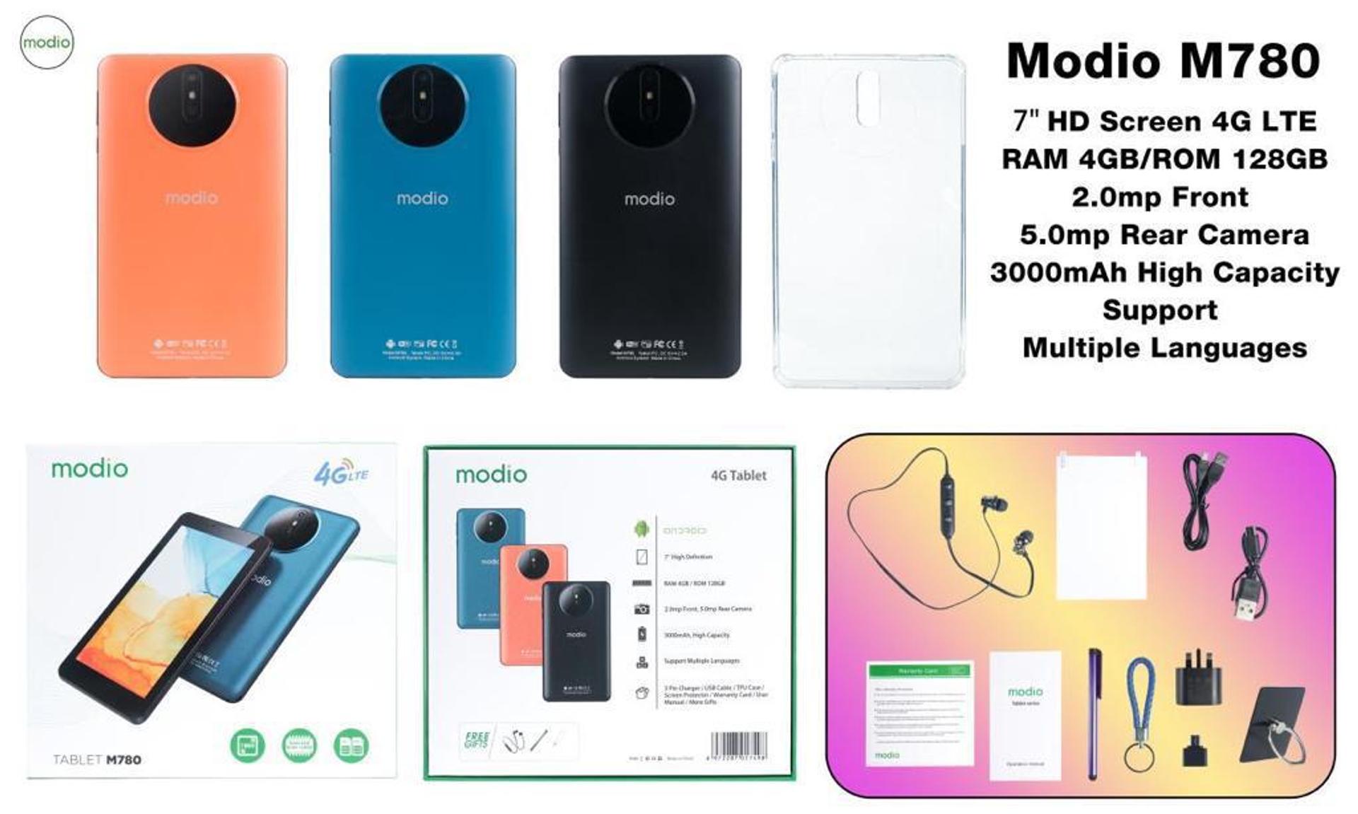 Tablette modio m780 dual sim 128go - Parcelles Assainies | Expat-Dakar