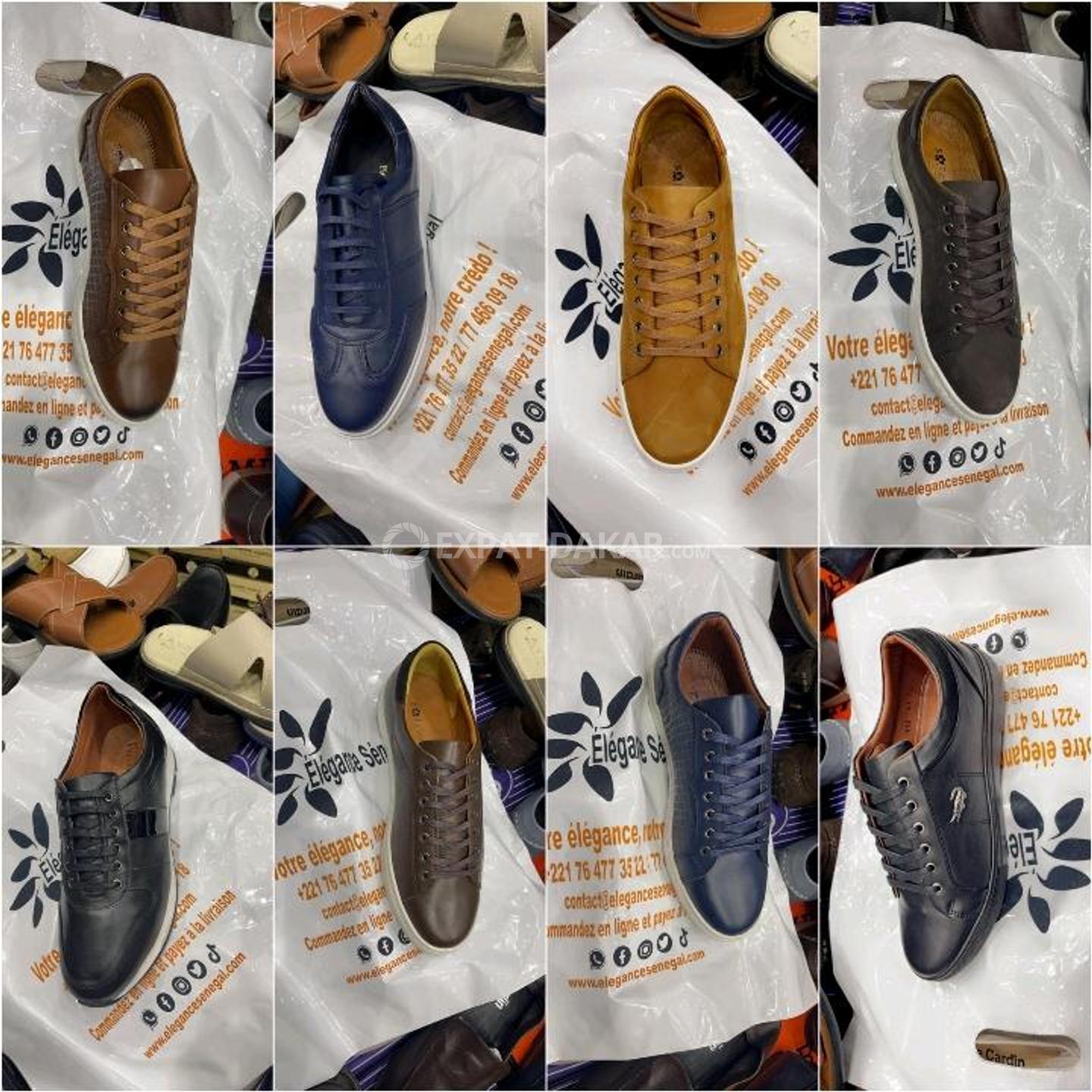 Chaussure de luxe 100% Cuir authentique pour homme - Grand-Dakar ...