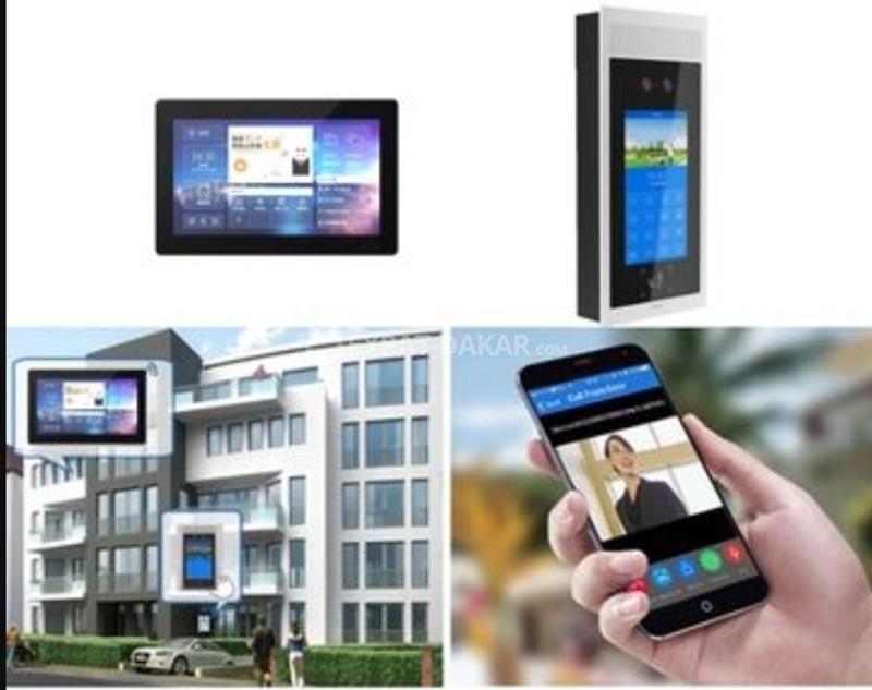 Vidéophone IP Hikvision multi - appartements - Mermoz | Expat-Dakar