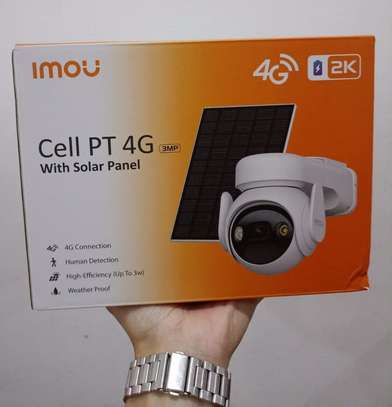 Caméra Solaire IMOU Cell PT 4G 2K + panneau - Plateau | Expat-Dakar