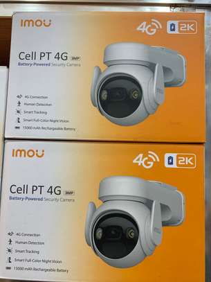 Caméra Solaire IMOU Cell PT 4G 2K + panneau - Plateau | Expat-Dakar