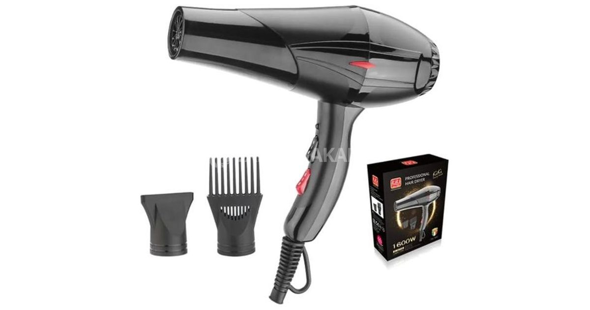 Kiki - Sèche-cheveux professionnel NG-1600 - Castor | Expat-Dakar