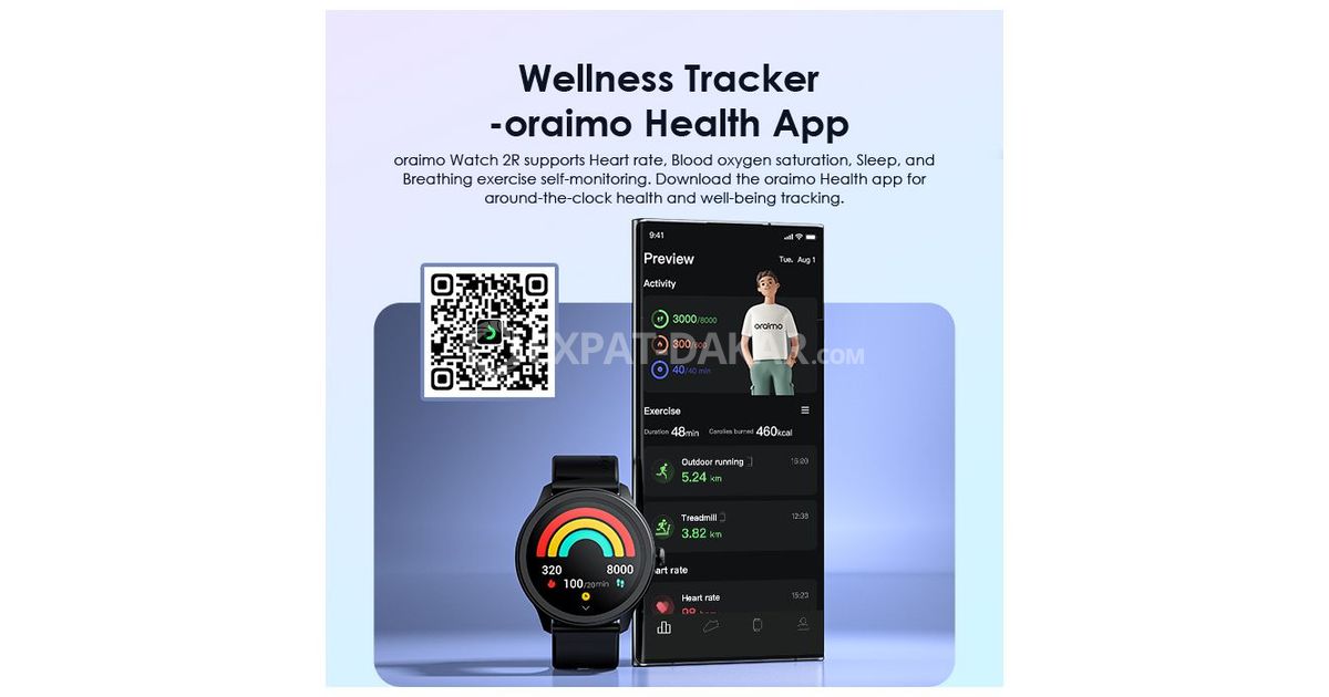 oraimo Watch 2R HD Bluetooth Calling - Ouest foire | Expat-Dakar