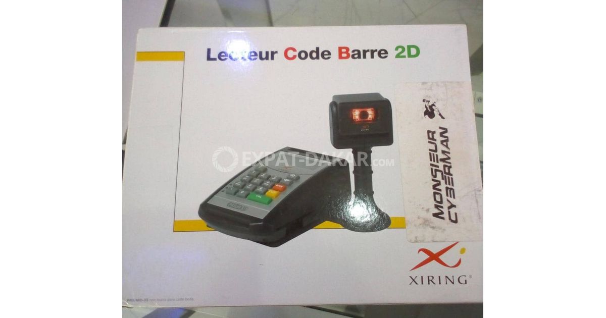 Lecteur Code Barre - USB / 2D - Patte d‘oie | Expat-Dakar