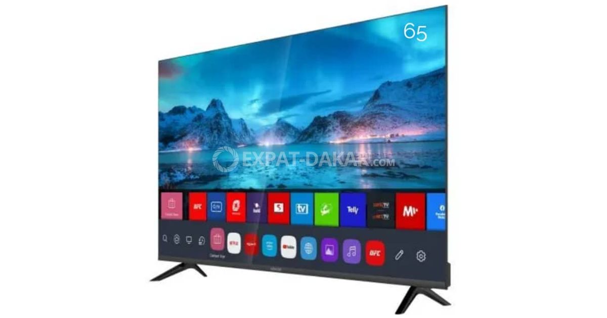 TÉLÉVISEUR TORL 65 ANDROID SMART TV SECAM DVB-T2 4K - Plateau | Expat-Dakar