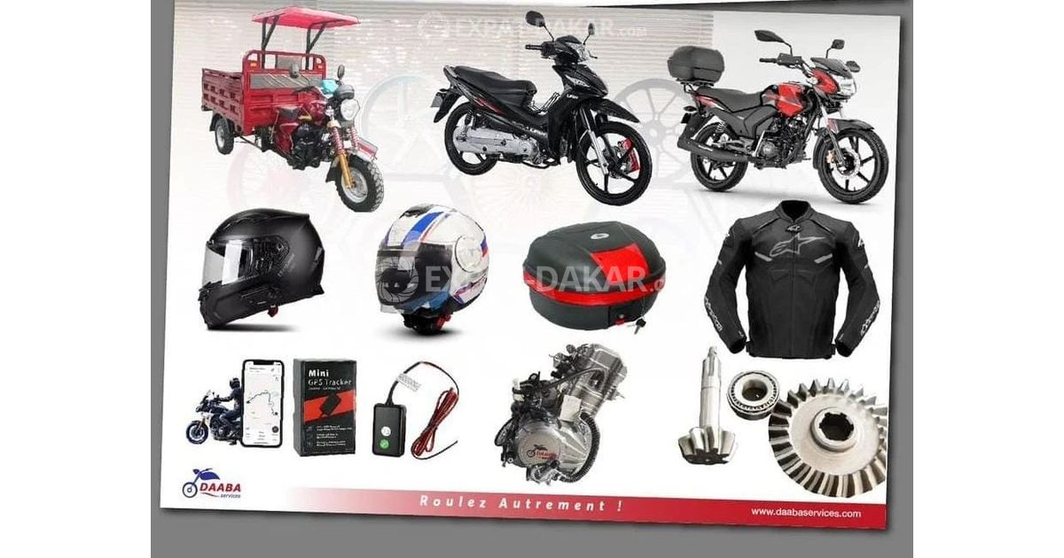 Pièces et équipements motos - Castor | Expat-Dakar