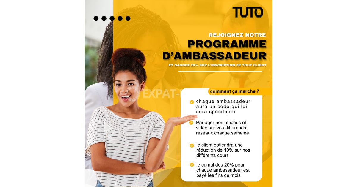 programme ambassadeur - Sacré-cœur | Expat-Dakar