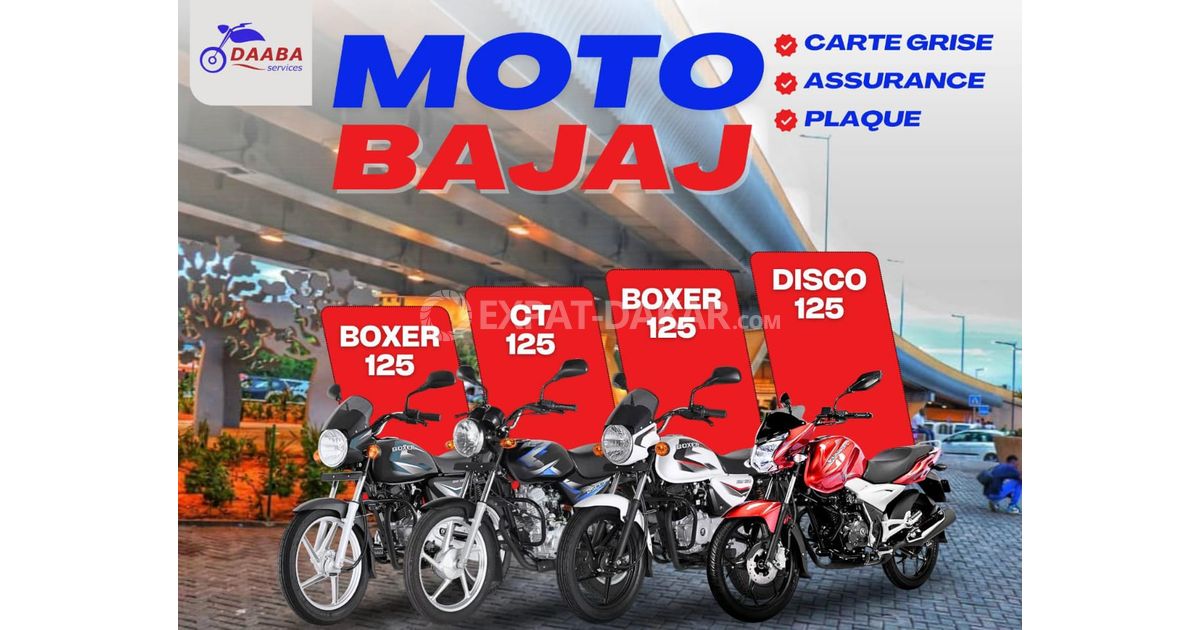Moto Bajaj neuve - Castor | Expat-Dakar