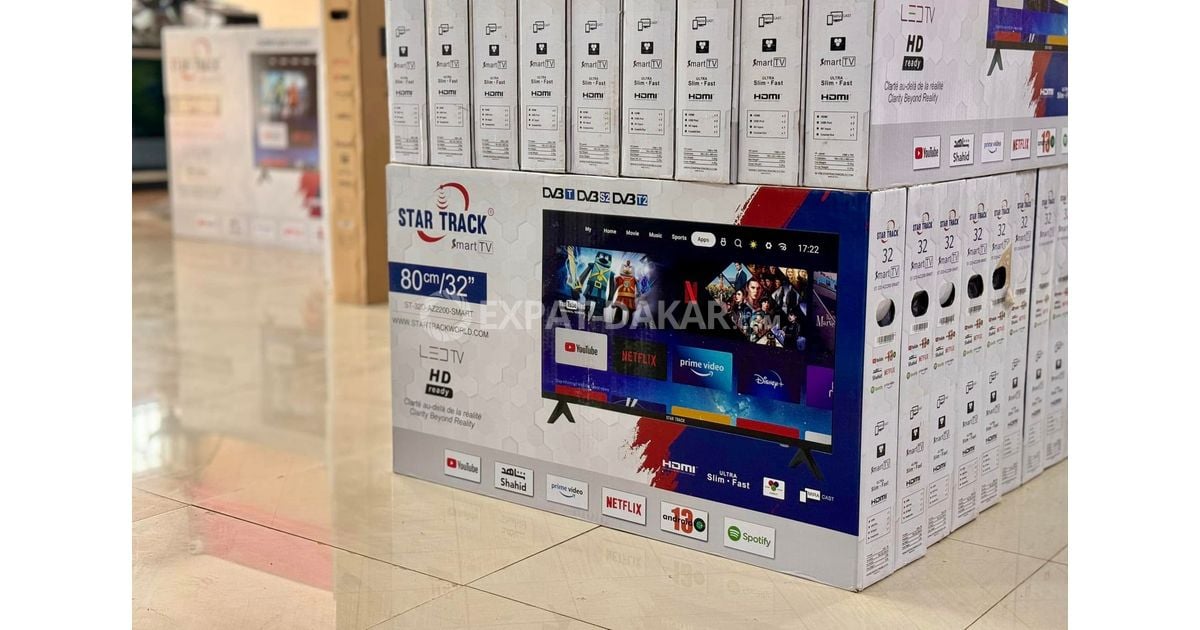 Smart TV Star Track ST-32D-AZ2200 - 80 cm (32 pouces). - Grand-Dakar ...