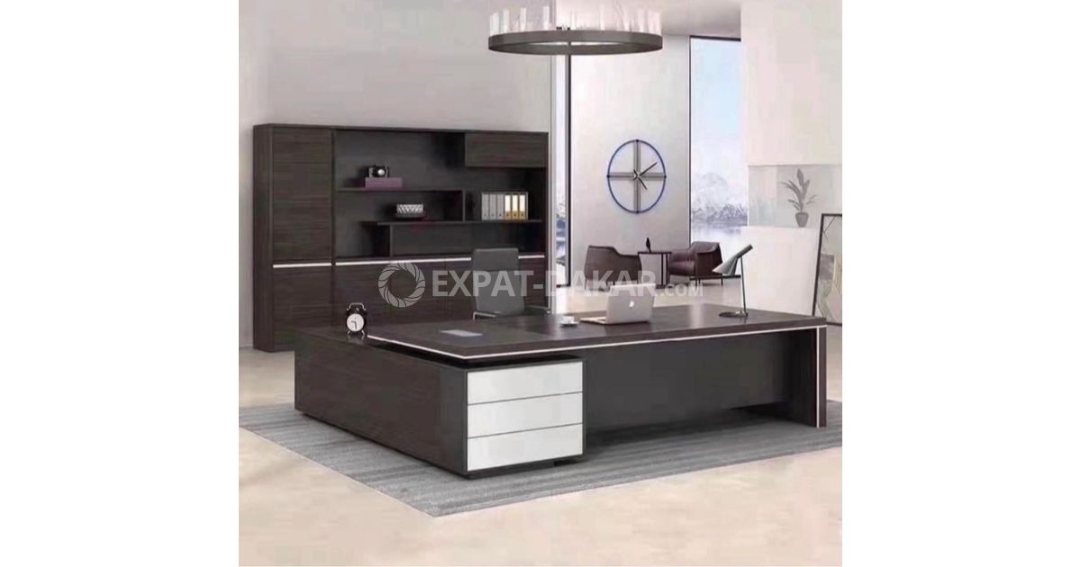 Table de bureau avec rangement - Fass | Expat-Dakar