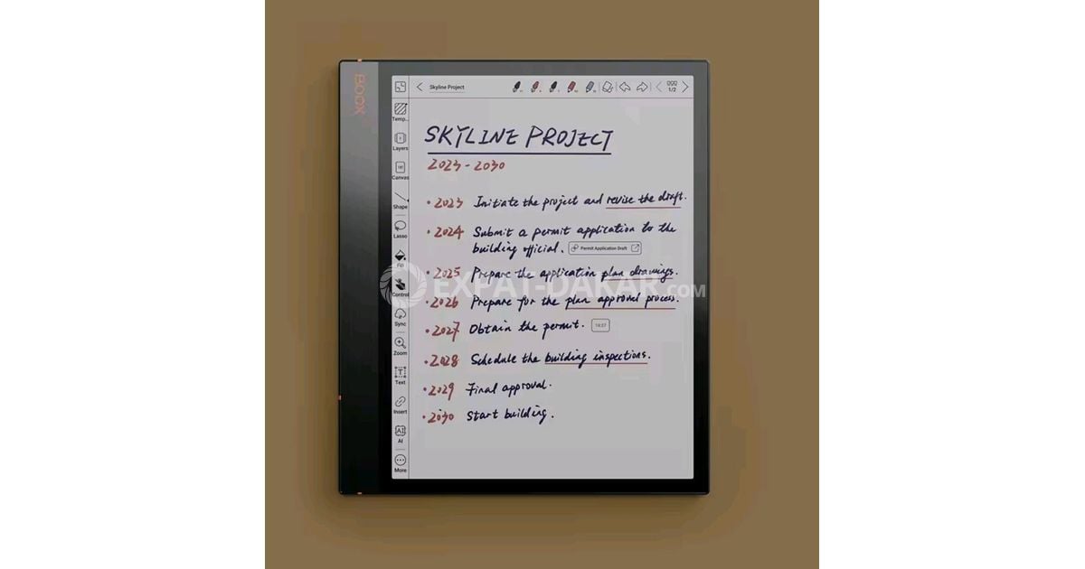 Onyx BOOX Note 3 C Ebook Reader K1aleido 3 Screen Android 12 - Yoff ...