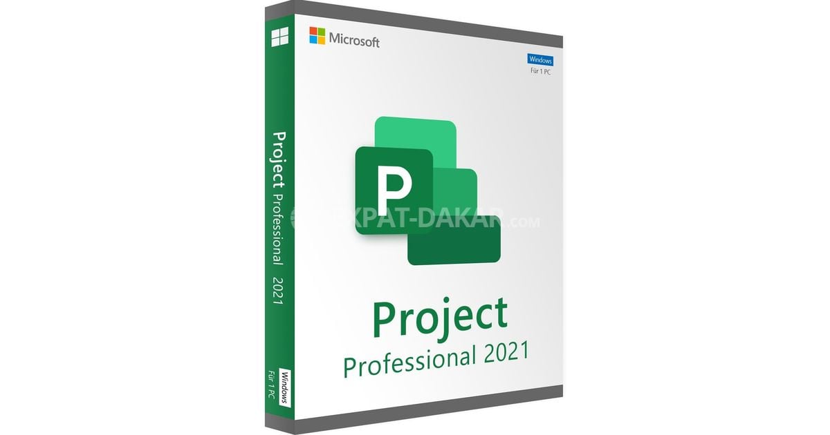 Microsoft MS Project 2021 - Dieuppeul | Expat-Dakar