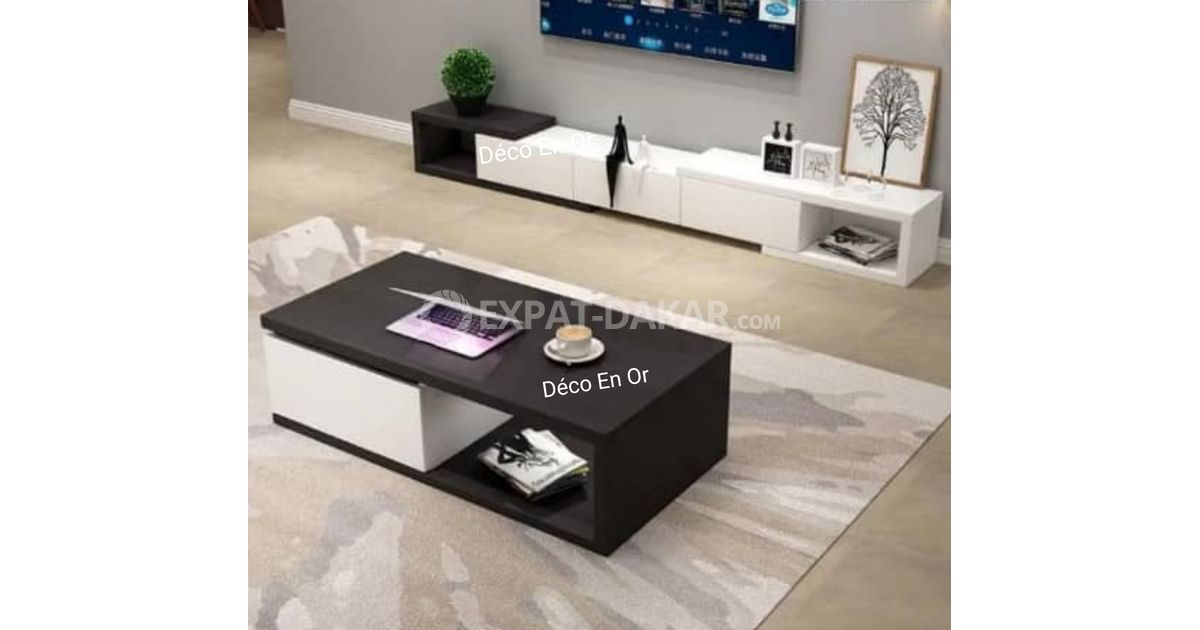 Table télé et table basse - Sacré-cœur | Expat-Dakar