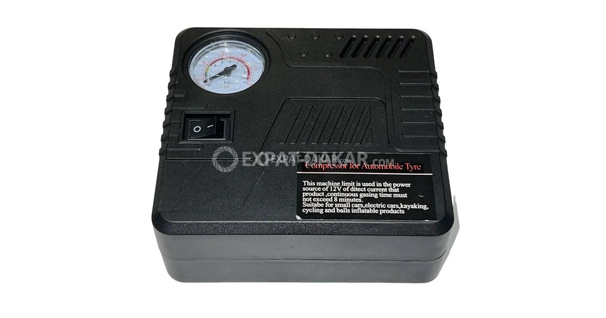 Pompe à air d'urgence pour voiture DC 12V - Castor | Expat-Dakar