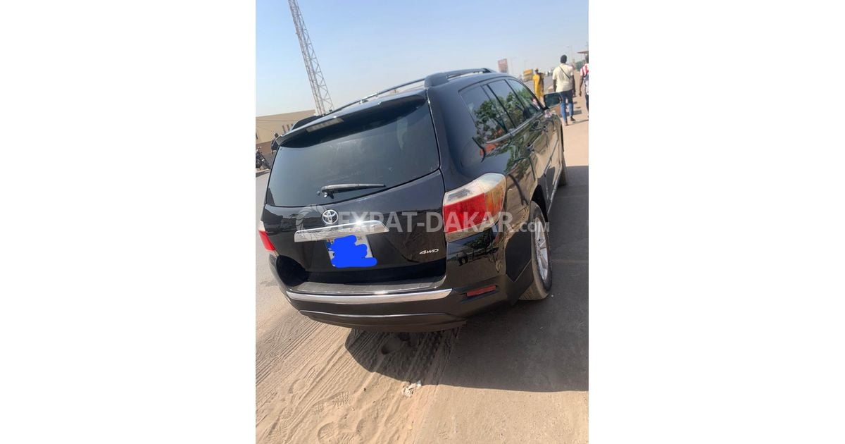 Toyota Highlander 2012 - Vente rapide a bazarder - Castor | Expat-Dakar