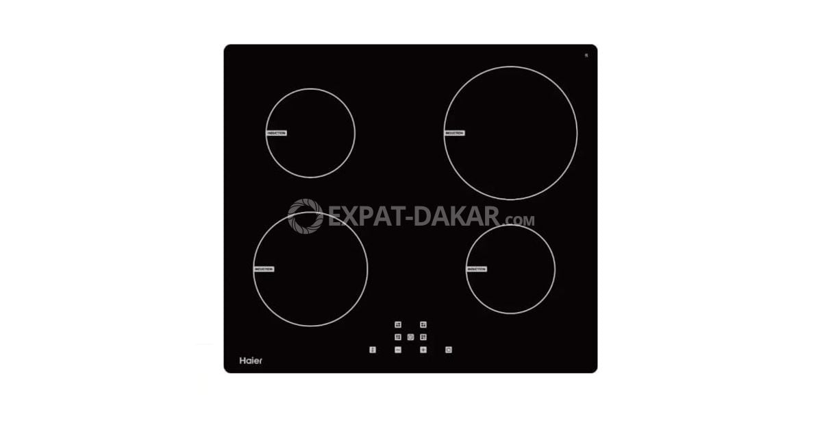 PLAQUE HAIER INDUCTION ENCASTRABLE 60X60 - Plateau | Expat-Dakar