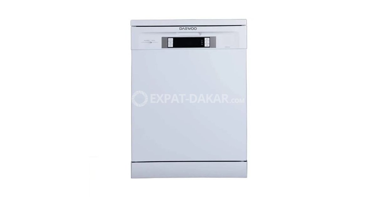 LAVE VAISSELLE DAEWOO 7KG WHITE DDW-M1411 - Plateau | Expat-Dakar