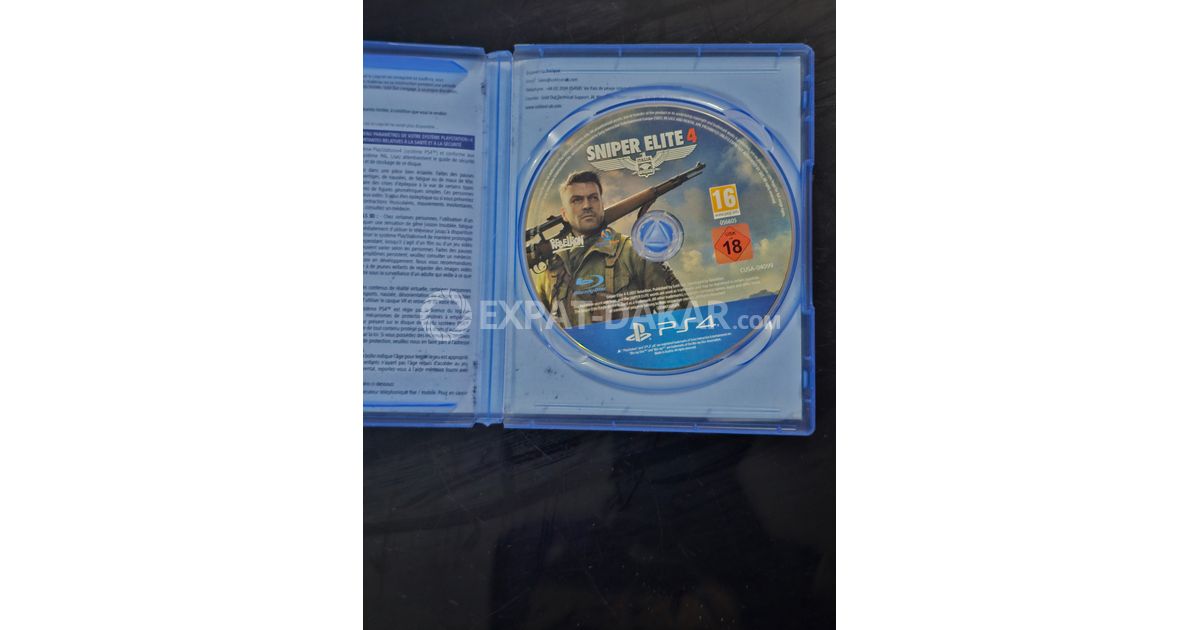 Cassettes PlayStation 4 originales - Zac Mbao | Expat-Dakar