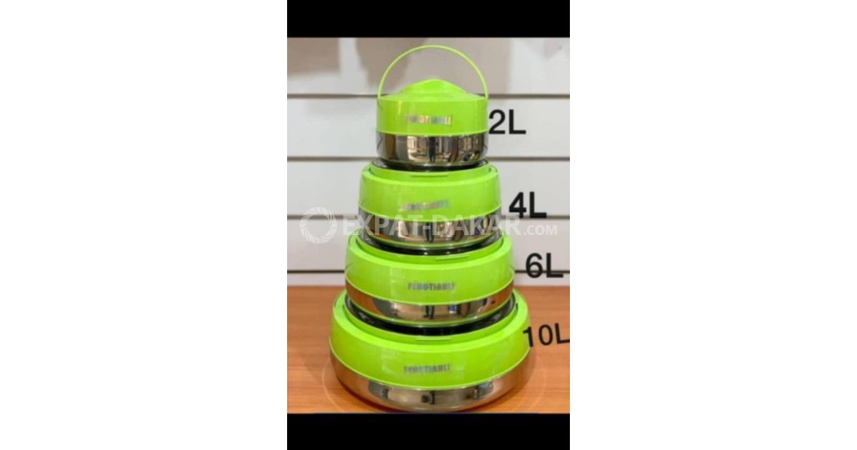 ENSEMBLE BOL 24H NICKEL LUNCH BOX - Yoff | Expat-Dakar