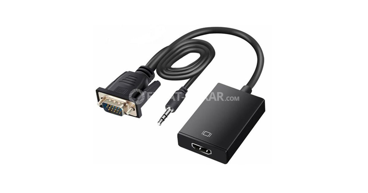 Adaptateur HD VIDEO CONVERTER VGA TO HDMI VGAHD101 - Médina | Expat-Dakar