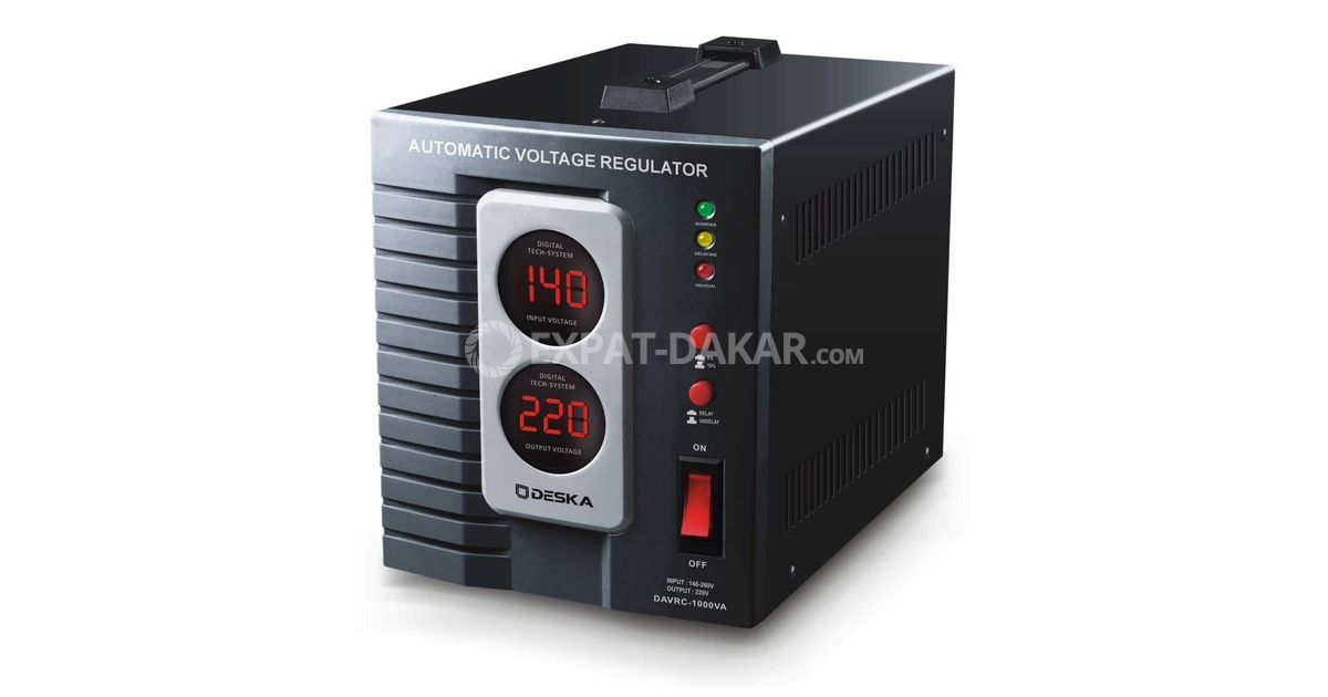 REGULATEUR DESKA DAVRC 1500VA - Plateau | Expat-Dakar