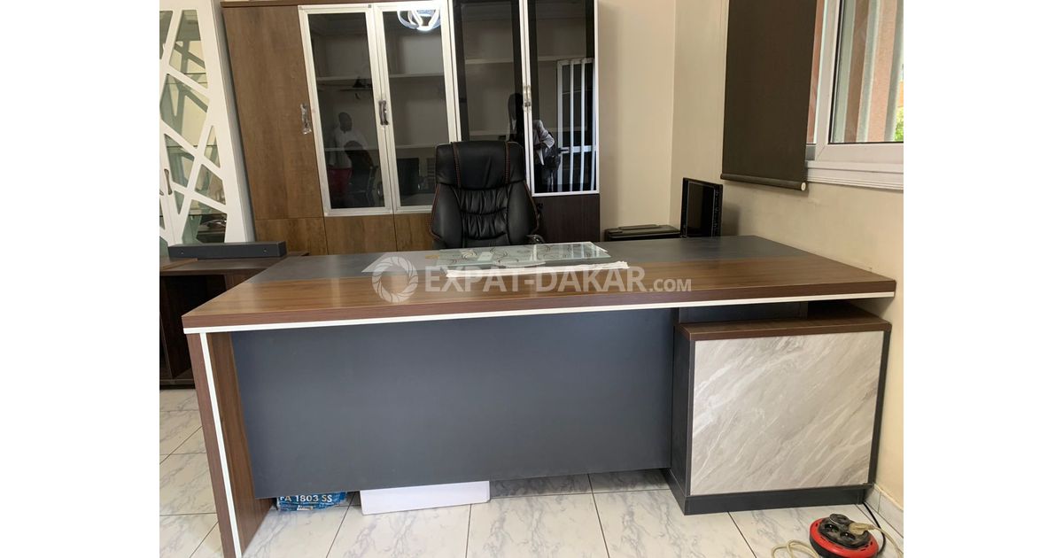 Table de bureau avec rangement - Fass | Expat-Dakar