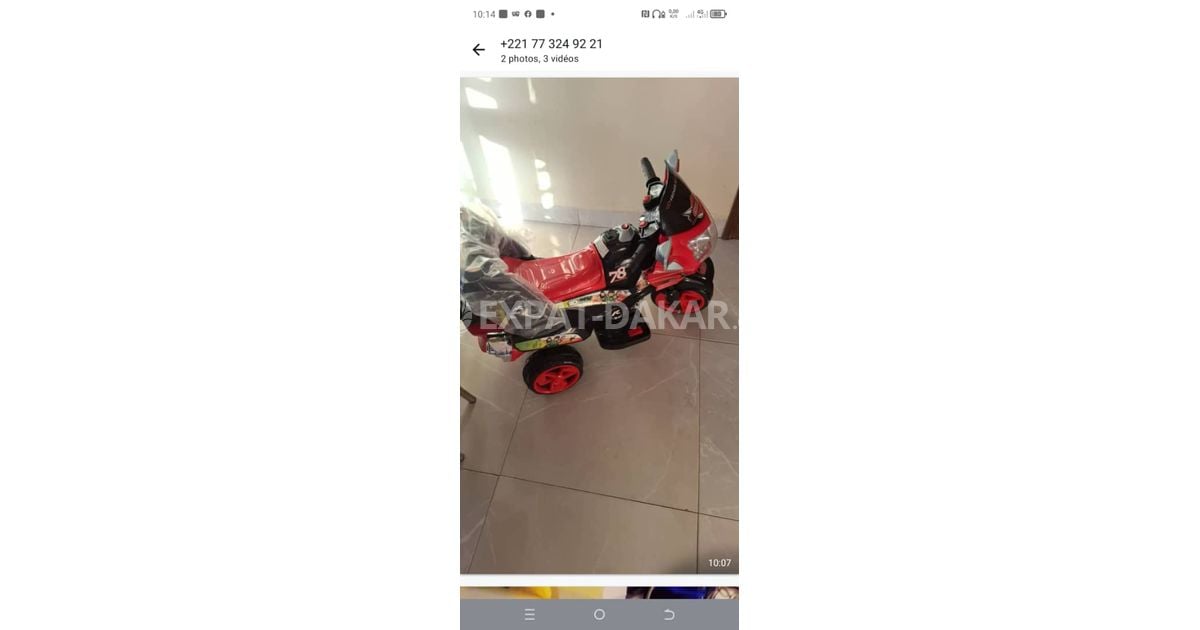 Moto électrique enfant - Almadies 2 | Expat-Dakar