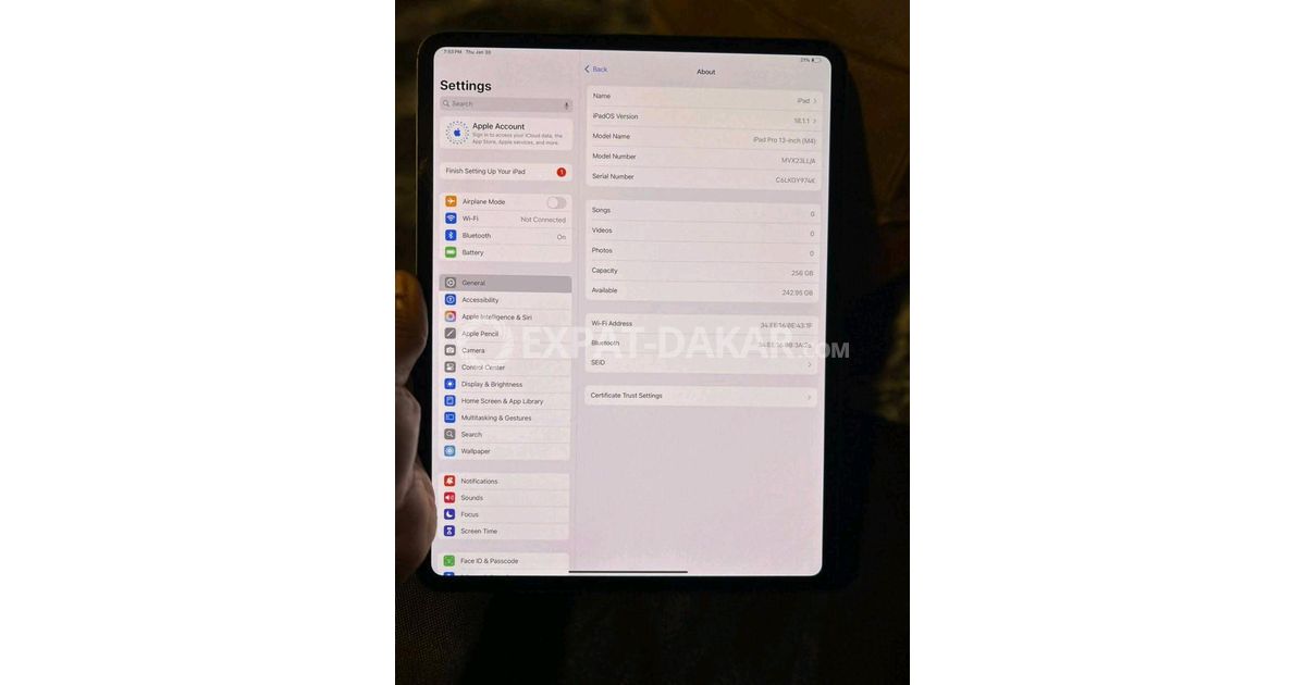 iPad pro M4 13 pouce avec clavier Magic keyboard - Almadies | Expat-Dakar