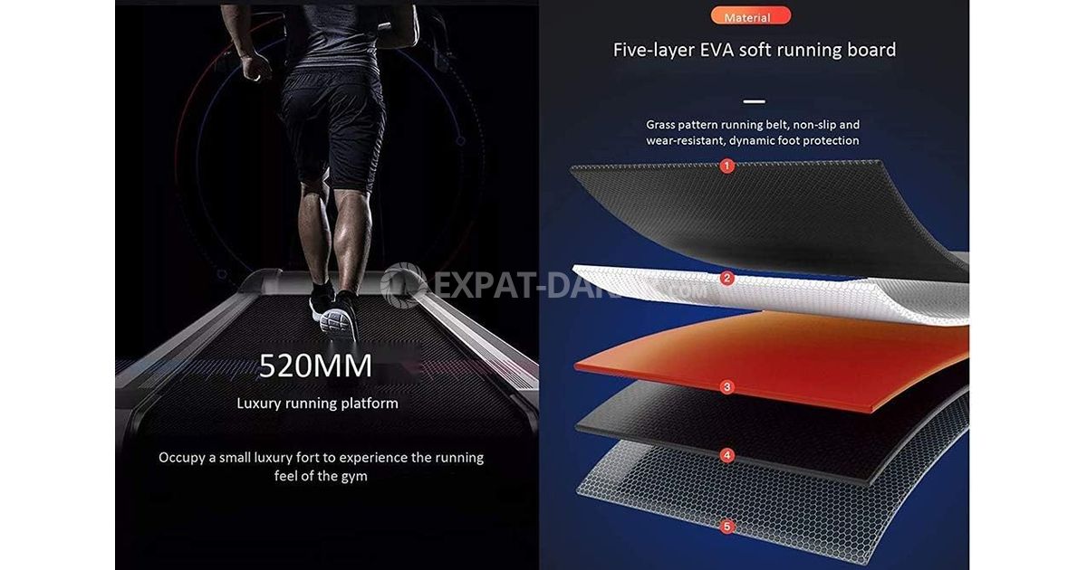 Tapis roulant électrique Pliable - Castor | Expat-Dakar