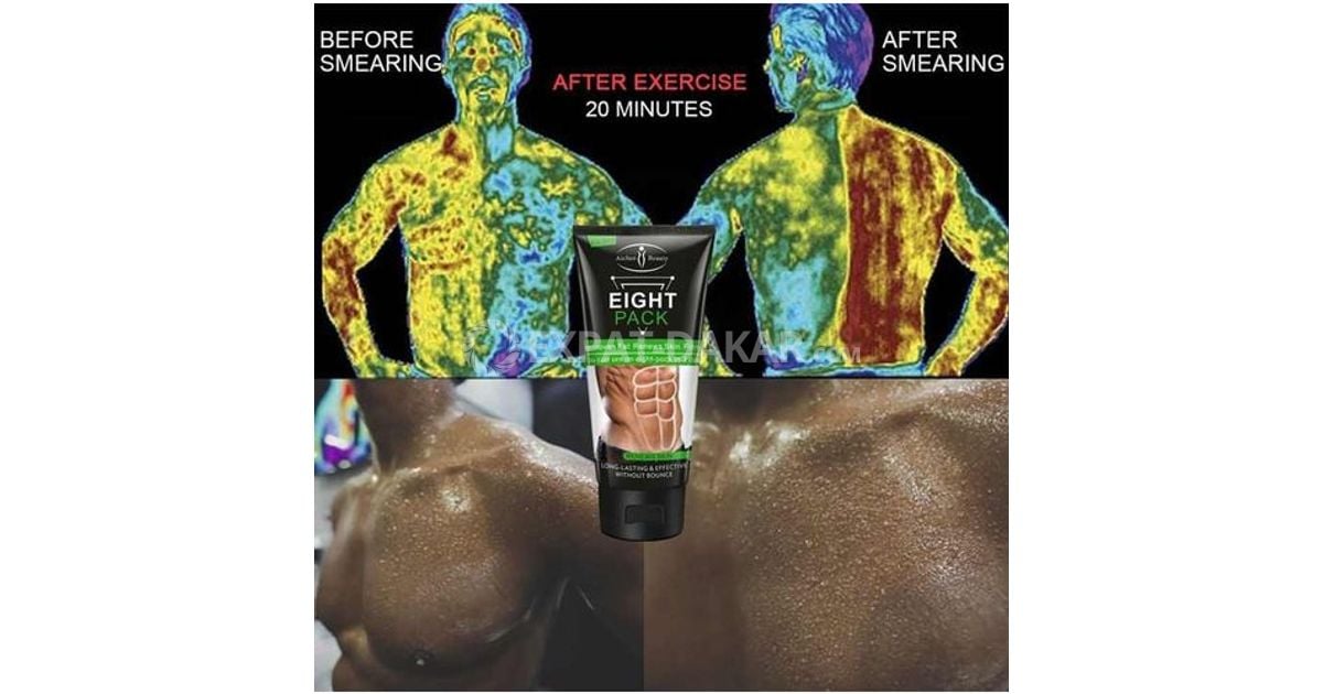 Crème pour Abdominaux - Eight Pack - Ventre Plat - Castor | Expat-Dakar