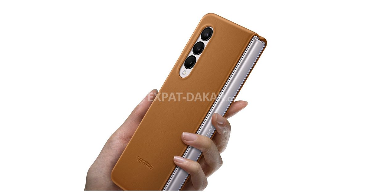 Samsung Galaxy Z Fold3 Étui en Cuir - Mermoz | Expat-Dakar