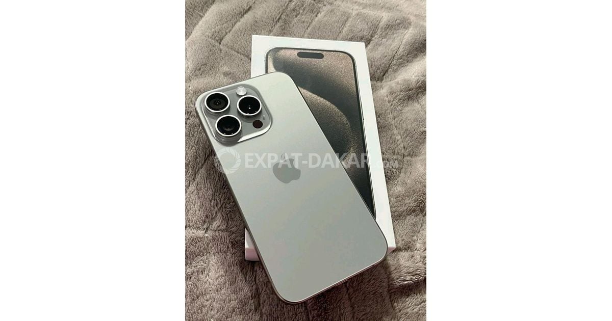 IPHONE 15 PRO MAX - Hann maristes | Expat-Dakar