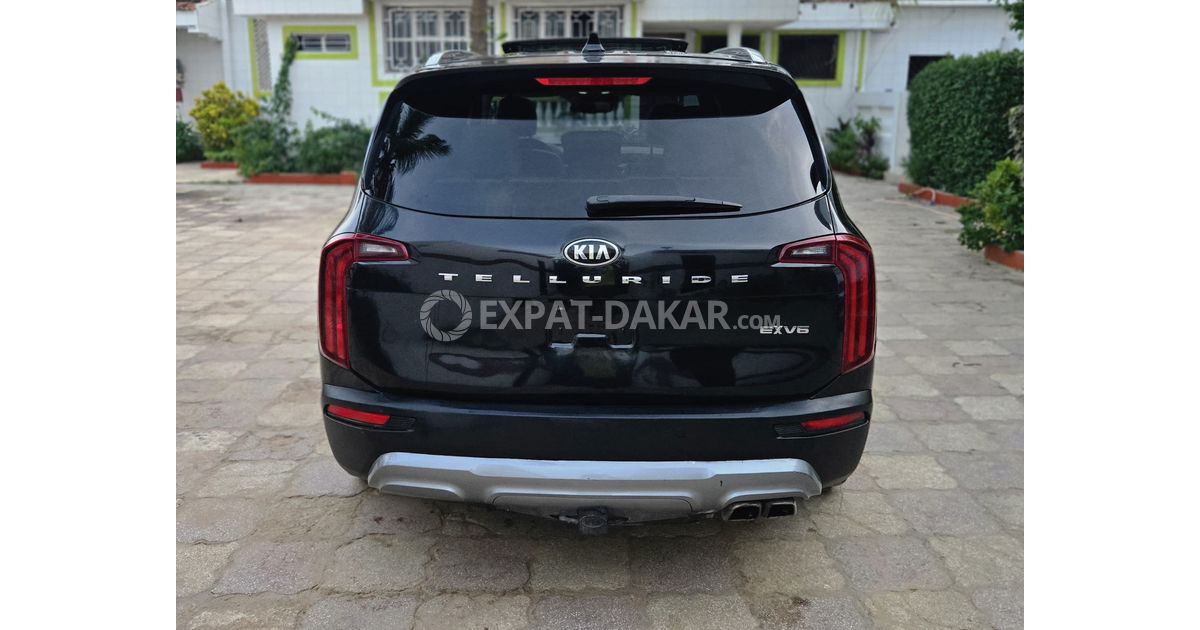 Kia Telluride SUV noir spacieux et puissant - Grand-Dakar | Expat-Dakar