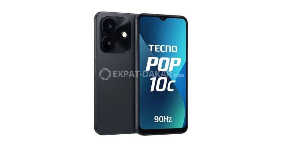 Tecno POP 10C – 64Go RAM (2+2)GO 6,67" pouces - Colobane | Expat-Dakar