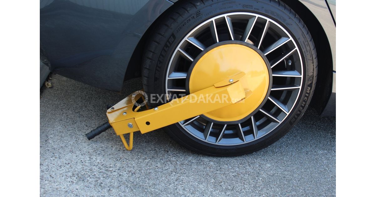 Sabot de police, sabot anti-stationnement - Plateau | Expat-Dakar