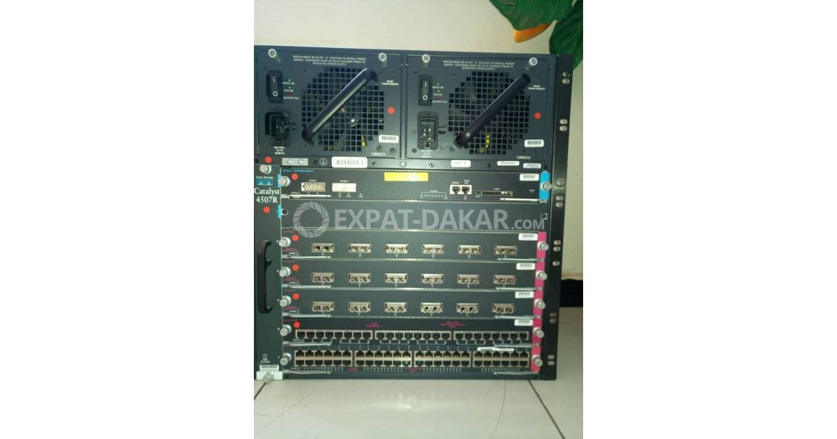 Switch Cisco Catalyst 4507 R-E - Plateau | Expat-Dakar