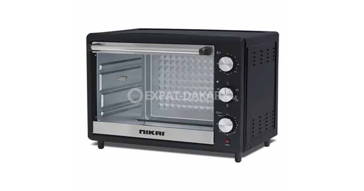 MINI FOUR ELECTRIQUE 50L NIKAI GRISE/NOIR - Plateau | Expat-Dakar