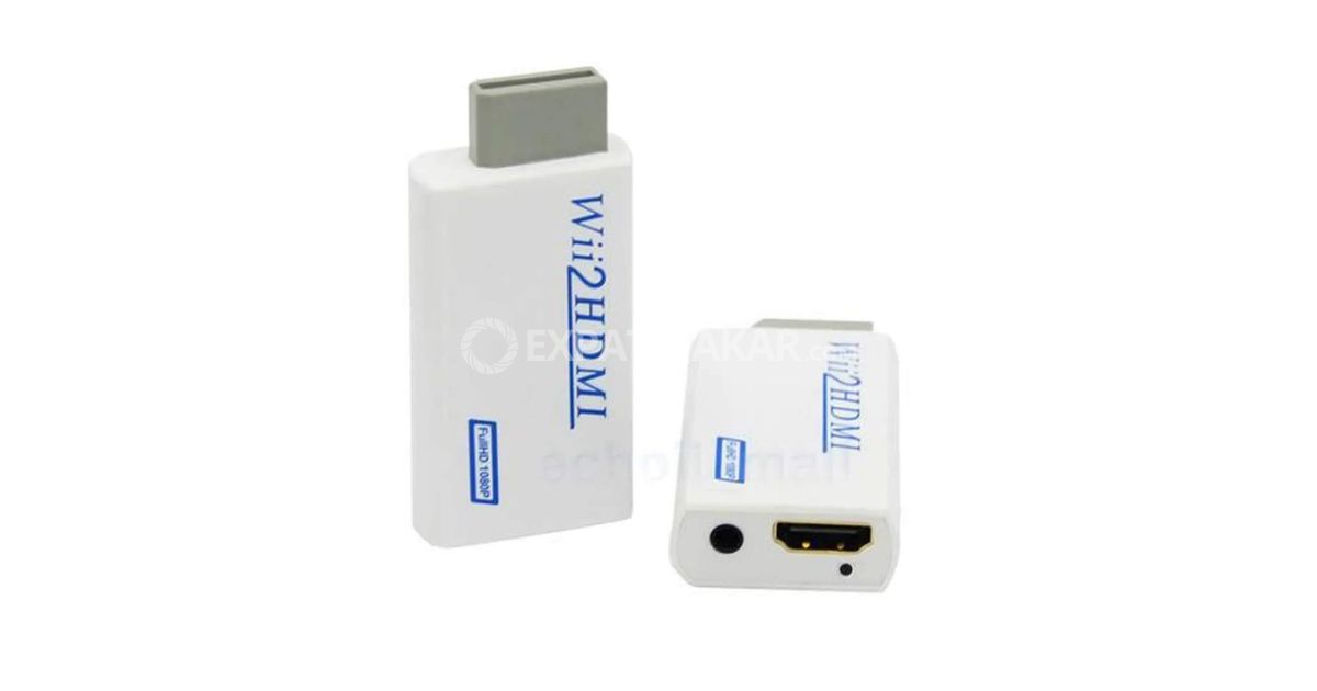 Mini Adaptateur Wii Convertisseur HDMI 720P / 1080P HD - Golf | Expat-Dakar