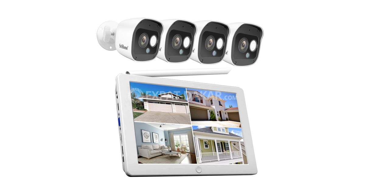 Kit de caméra sans fil+tablette NVR - Sacré-cœur | Expat-Dakar