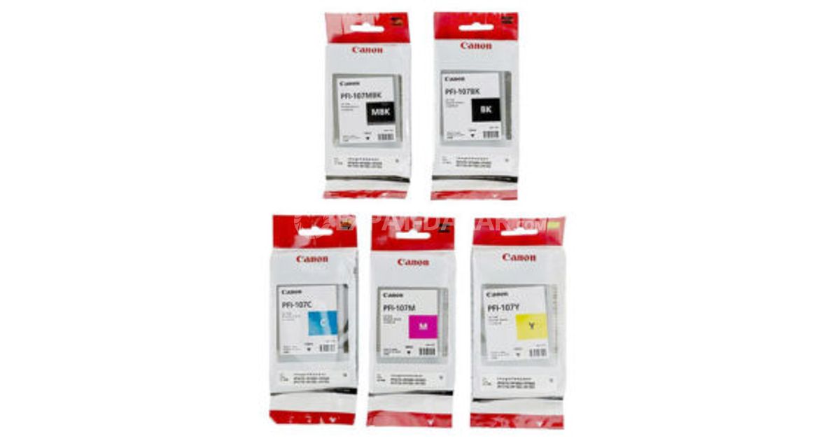 Canon PFI-107 cartouche d’encre originale MBK/BK/C/M/Y - Médina | Expat-Dakar
